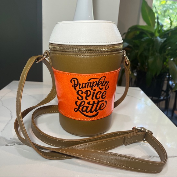 MAD Engine | Bags | Mad Engine Pumpkin Spice Latte Crossbody New | Poshmark